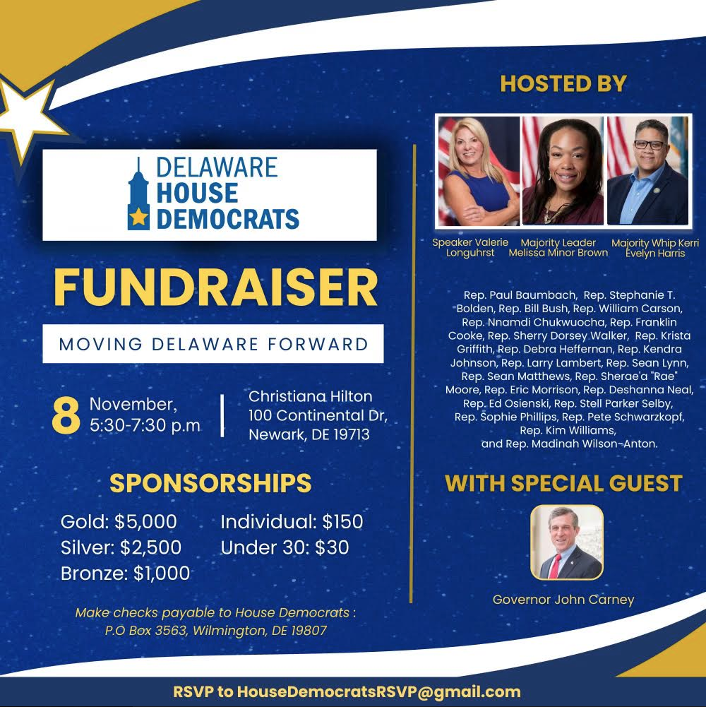Delaware House Democrats Fundraiser | Delaware Dems